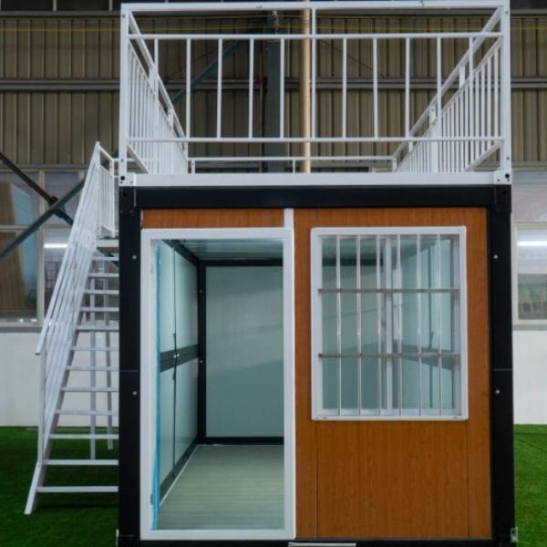 Quality Easy Installation Movable Residence Prefab Container House 20FT 40FT Prefab Fold for sale