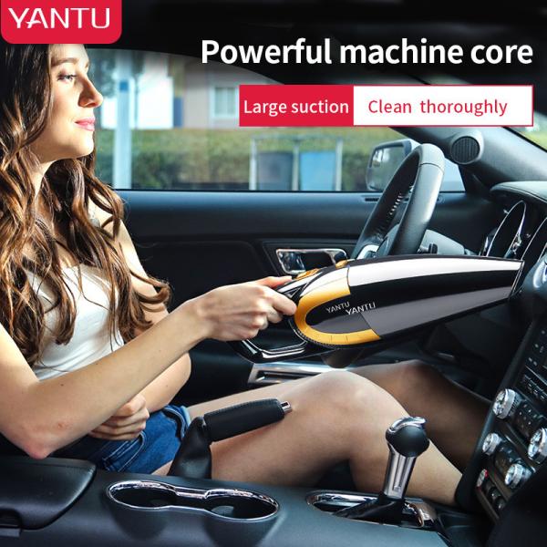 Quality Travel-Friendly YANTU E03 Cyclone 12v Portable Mini Handheld Vacuum Cleaner For for sale