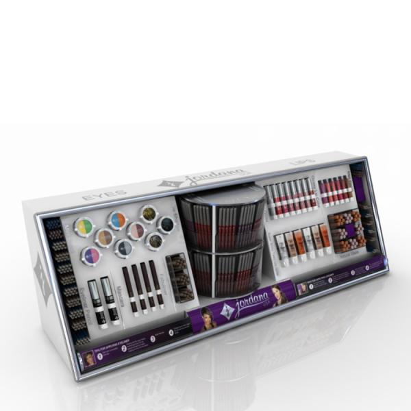Quality Countertop PVC Foam Board Display Stand For Eyeliner Pencils for sale