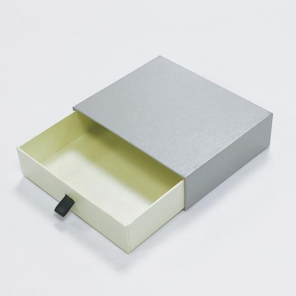 Quality Glossy Lamination 3mm Kraft Paper Cardboard Drawer Boxes for sale