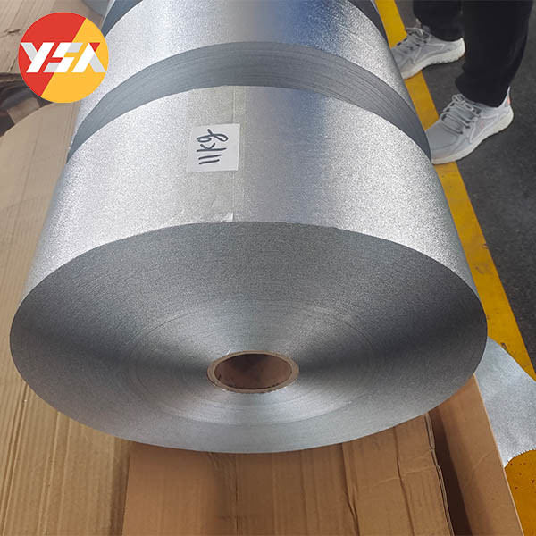 Quality Flame Retardant Oil-Proof Silver / Gold Embossed Aluminum Foil Series 1000 3000 8000 for sale