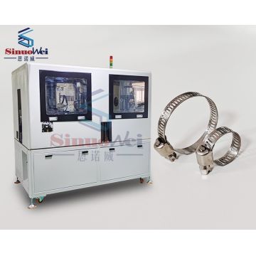 Quality 13.56N/M Hose Clamp Manufacturing Machine American Type Hose Clamp Machine 1000 for sale