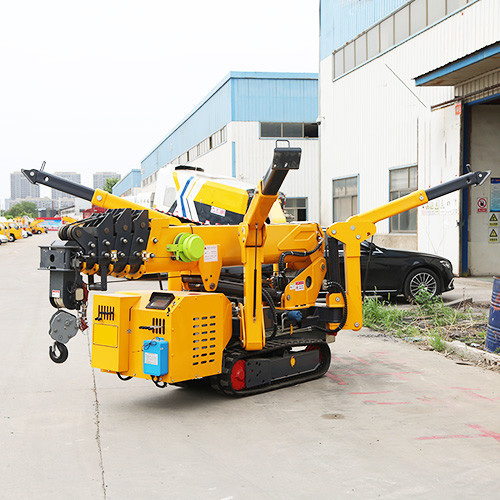 Quality 3 Ton Heavy Mobile Spider Crawler Cranes ZHONGMEI Telescopic Construction for sale
