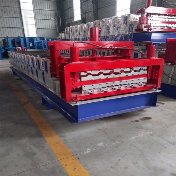 Quality 6500mm Corrugated Steel Frame Roll Forming Machine for sale