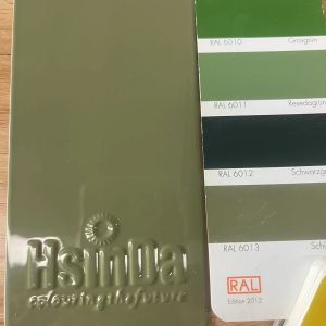 Quality High Gloss Ral 6013 Anti-corrosion Epoxy Polyester Powder Coating Paint for for sale