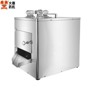 Quality 13.5kg Electric Herbal Slicer Machine With Pure Copper Wire Motor / Gear Drive for sale