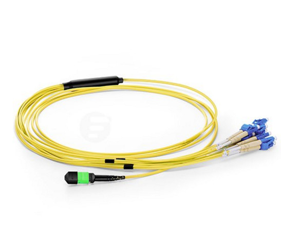 Quality MPO To LC Breakout Cable 8 Core 12 Core Or 24 Core for sale