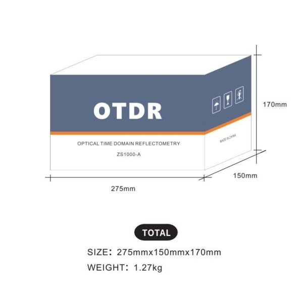 Quality SC LC FTTH Tools OTDR Time Domain Reflectometer 32dB 30dB 100km Dynamic for sale