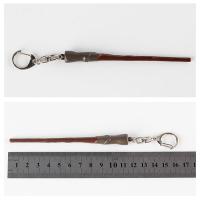 Quality Collectable Harry Potter Magic Wand Metal Custom Keychains Change Color Type for sale