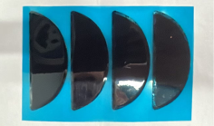 Quality High Molecular Weight Polyethylene Universal PTFE Mouse Feet 0.7mm Thickness for sale
