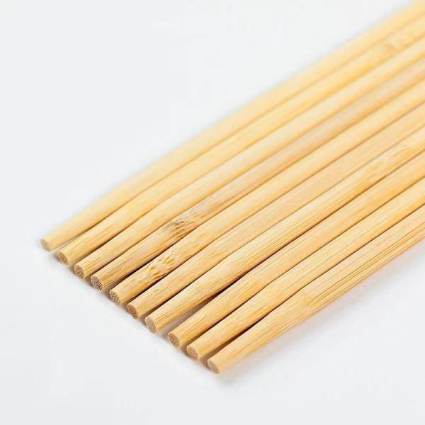 Quality Japanese Disposable Customized Bamboo Round Chopstick,opp wrap,naked bamboo for sale