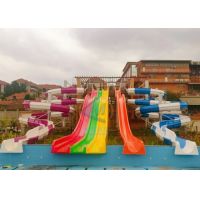 Quality Aqua Park Adult Pool With Water Slides 7-15m Height For Entertainment for sale