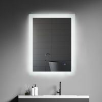 Quality 5mm Environmental Silver Mirror LED Backlit Touch Screen Smart Large Mirror for for sale
