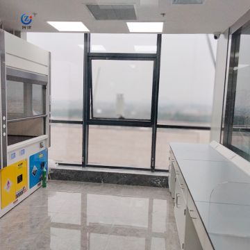 Quality Functional Lab Workstation Bench , 85cm Laboratory Island Bench For Testing for sale