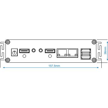 Quality PM70MA-00-2H-4K IP Matrix Switcher, ip decoder with 2ch HDMI Output for sale