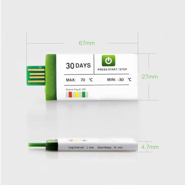 Quality FCC seafood Disposable Temp Data Logger USB Temperature Recorder for sale