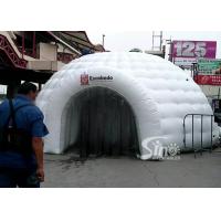 Quality Mobile Blow Up Sanitizing Igloo Dome Inflatable Disinfection Tent Tunnel For for sale