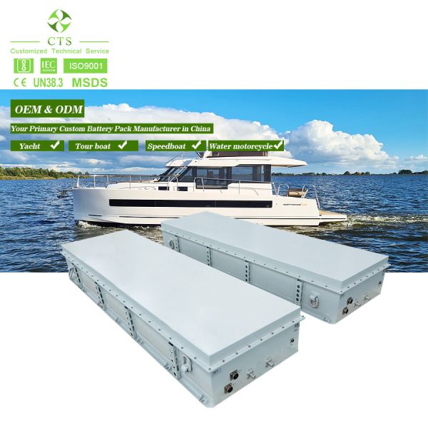 Quality CTS high voltage marine boat lithium battery 530v 230ah 120kwh IP67 waterproof with liquid cooling for marine for sale