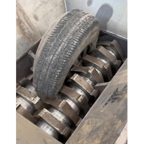 Quality Production Car Wheels Tires Shredder Tyre Rubber Crumb Recycling Machine with for sale