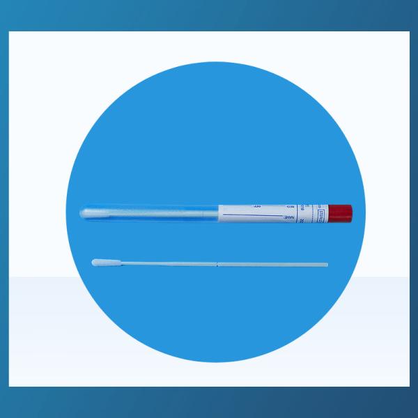 Quality NMPA Disposable Sampling Tube Independent Packaging Nylon Tip Swab for sale
