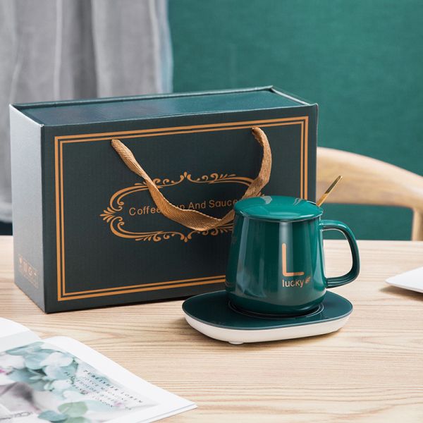 Quality Customized Office Home Gift Set Eco-Friendly Ceramic Water Coffee Cup with for sale