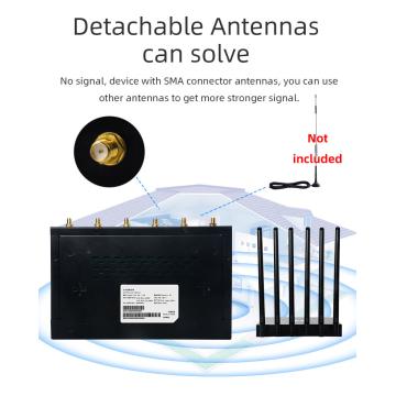 Quality Travel Automobile Dual Band 5G Router 32User 1200Mbps CPE Unlock Wireless LTE for sale