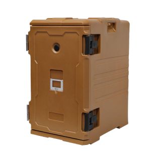 Quality High Capacity Thermoport Food Container Quick Access Coffee Color Hotel for sale