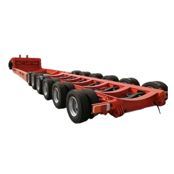 Quality ICMC 3-Axis 60 T 80 120 Tons Lowbed Semi Trailer with Standard 28Ton Landing Gear for sale