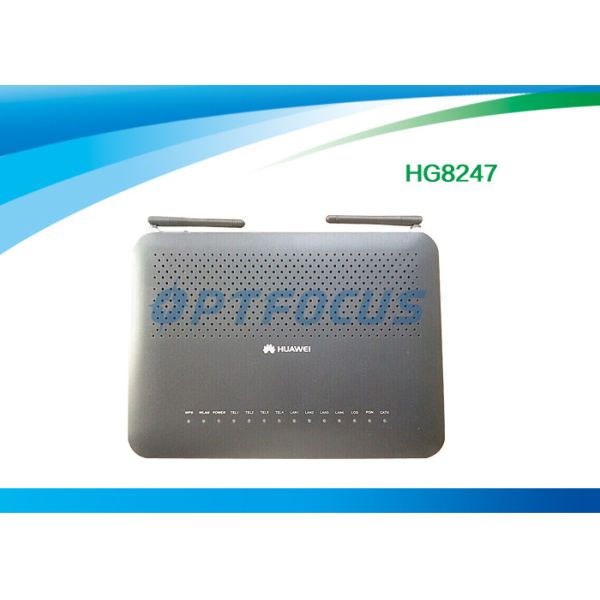 Quality Huawei Echolife HG8247 wireless GPON ONU apply to FTTO or FTTH modes with WIFI / CATV port for sale