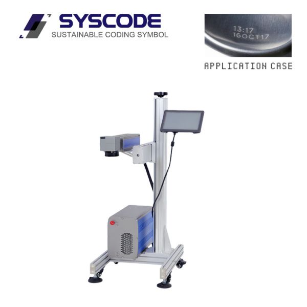 Quality 100W Fiber Laser Printing Machine For PVC And Electronics 12000mm/S for sale