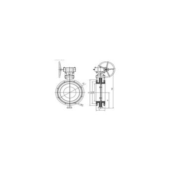Quality Soft Sealing NBR Wafer Butterfly Valve EPDM Seat SS Butterfly Valve for sale