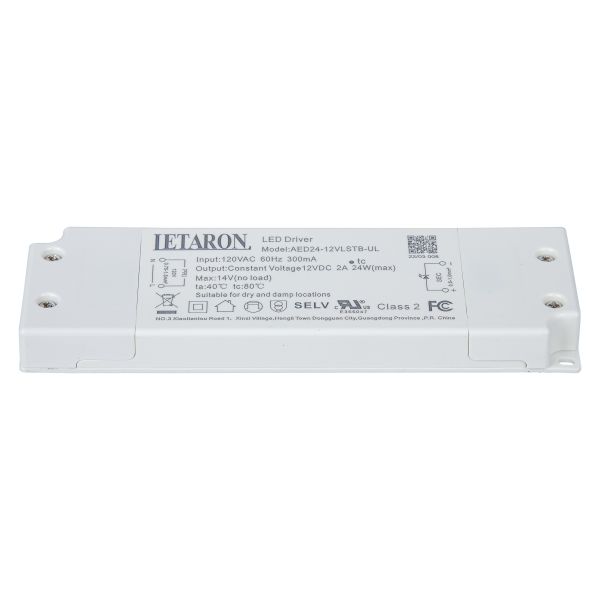Quality UL Certified 24W Slim LED Driver Humid Environment Supported for Bathroom Mirror for sale