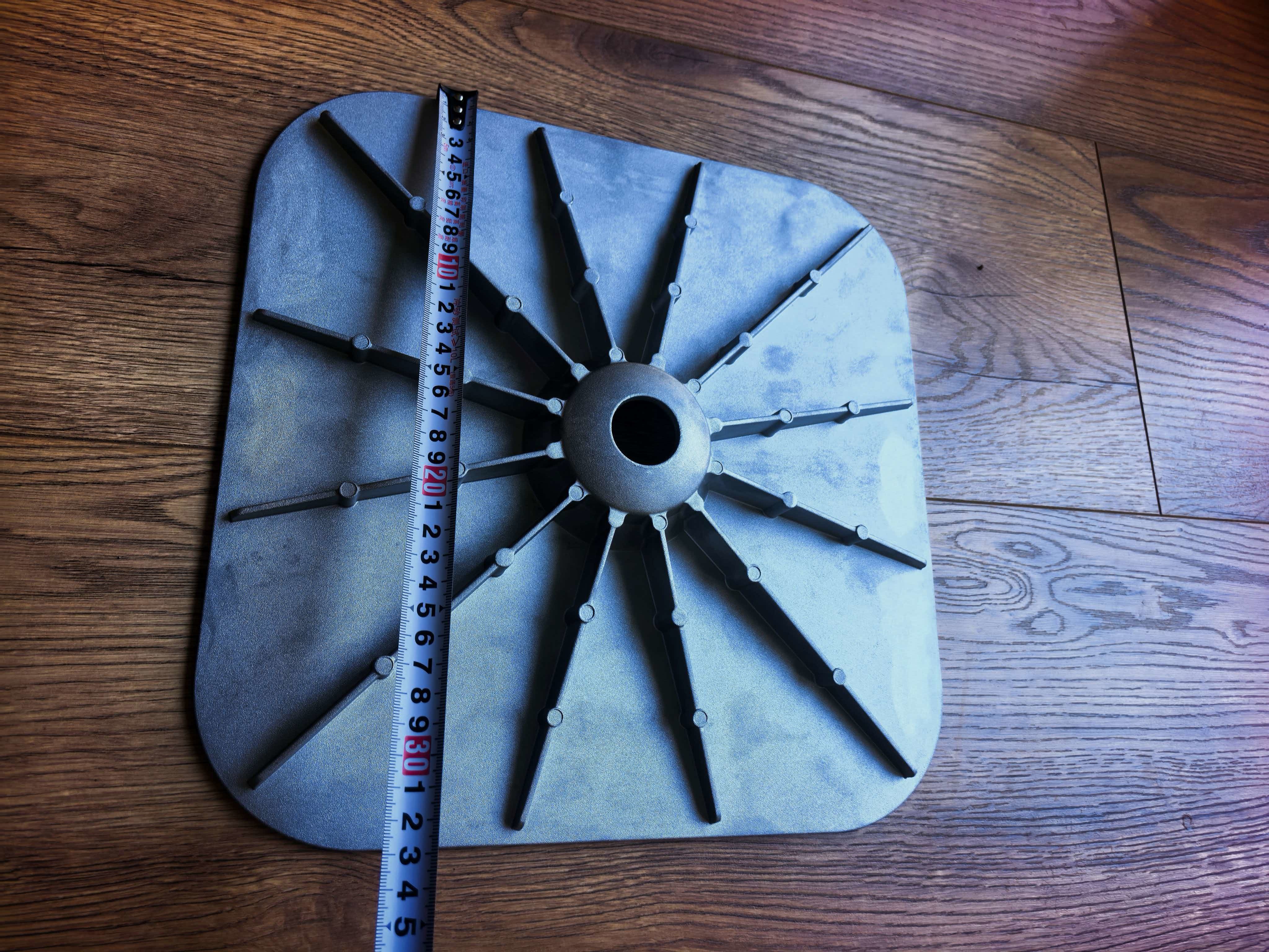 Quality Big Foot Rubber Base Plate Aluminum Base Plate Rooftop Support for sale