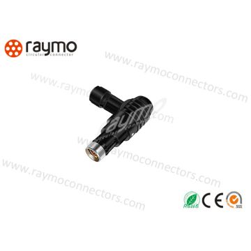 Quality IP68 4 Pin PPS PEEK Right Angle Connector Fischer WSO 102 A053 for sale