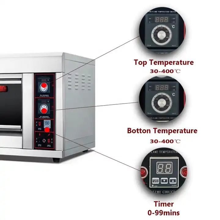 Smart Commercial Electric Oven with Individual Temperature Control Baking Oven