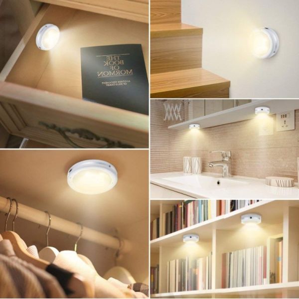Quality EMC certified ABS 61*25.5mm Remote Control Under Cabinet Light for sale