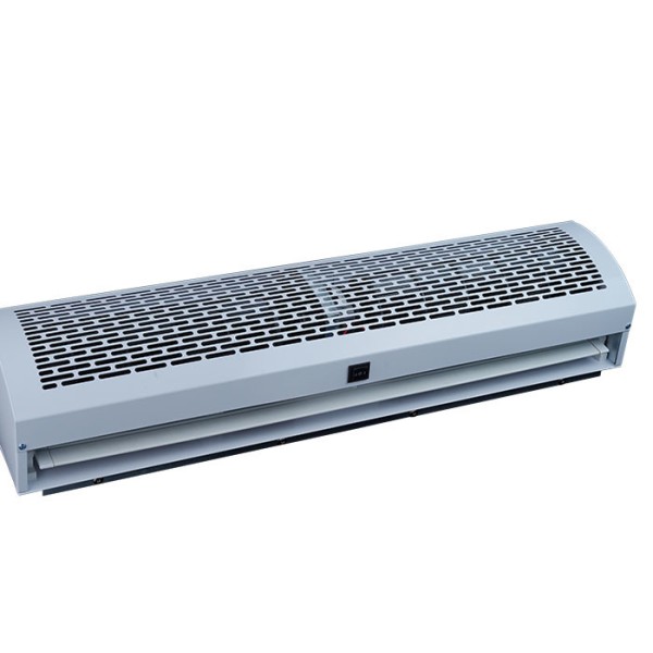 Quality White Commercial Air Curtain Fan Wall Mounted Cross Flow Cooling Air Door 6kw for sale