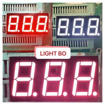 Quality Bi-Colour Red And Green 3 Digit 0.56" 7 Segment LED Display Common Cathode For for sale