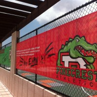Quality Custom Digital Printed Polyester Flag Flex Mesh For Outdoor Advertising for sale