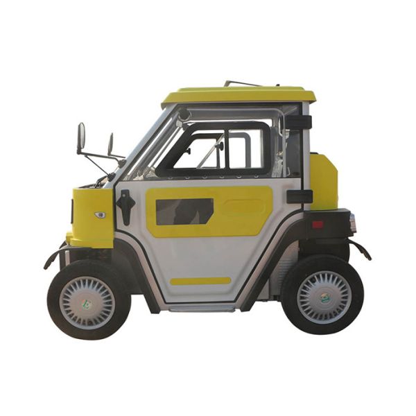 Quality 120Ah Gel Battery 2 Seats 4 Wheel Drive Electric Car , 2.8KW Smart Auto Electric Car for sale