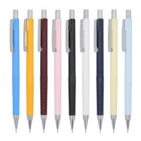 Quality Multiple Colors Plastic Automatic Press Pencil With Eraser Top Custom Logo for sale