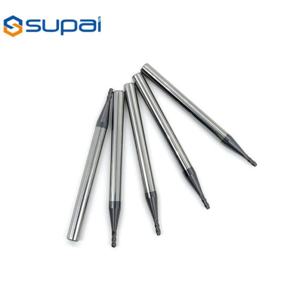 Quality CNC Hard Metal Corner Radius Milling Cutter Tungsten steel End Mill 4 Flutes R for sale