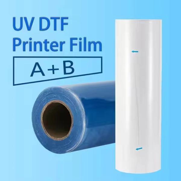 Quality Glossy Matte UV Printing Material All In One UV Dtf Transfer Films For UV Dtf for sale