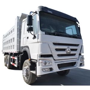 Quality HW76 6x4 2nd Hand Tipper 371hp Heavy Duty Tipper Trucks 40T for sale