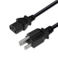 Quality 3 Pin US Standard Power Cable IEC C13 PVC Pure copper UL Safety Approved for sale