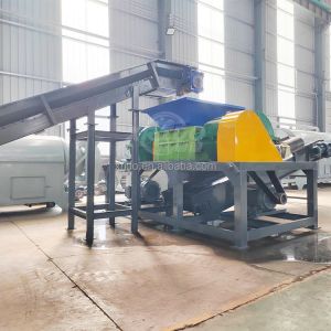 Quality Car Shell Copper Cable Wire Iron Stainless Aluminum Cans Steel Metal Shredder for sale