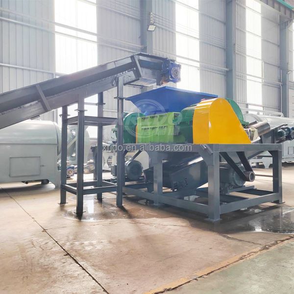 Quality Car Shell Copper Cable Wire Iron Stainless Aluminum Cans Steel Metal Shredder Machine Scrap for Waste Metal Crusher for sale