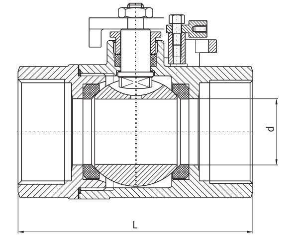 Dead Man Spring Return Ball Valves Fire Protection Against Static Electricity