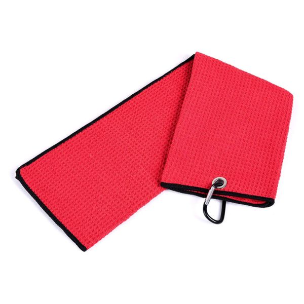 Quality Digital Print Sublimation beach Microfiber Waffle Golf Towel Custom Logo for sale