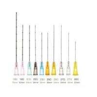 Quality 50mm 70mm Blunt End Cannula Injectable Dermal Filler Cannulas 21g for sale